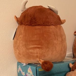 Squishmallows | Toys | Squishmallow Dunkie The Brown Longhorn Bull Nwt ...